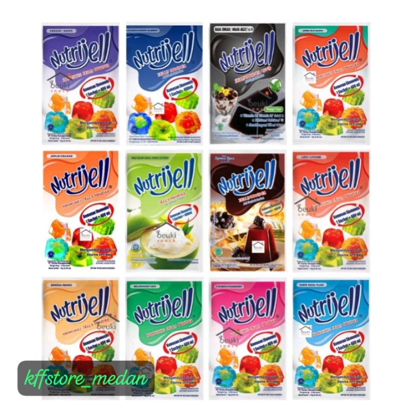 Nutrijell All Variant Flavors 10g (per sachet) | Shopee Singapore