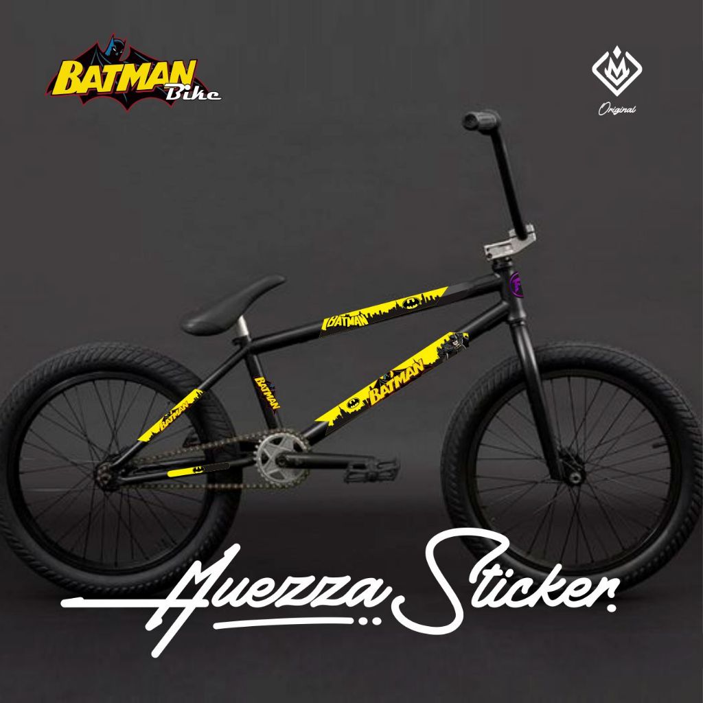 Bicycle Sticker | Bmx, MTB, ALL Bikes, Etc | Sticker BATMAN, SUPERMAN ...