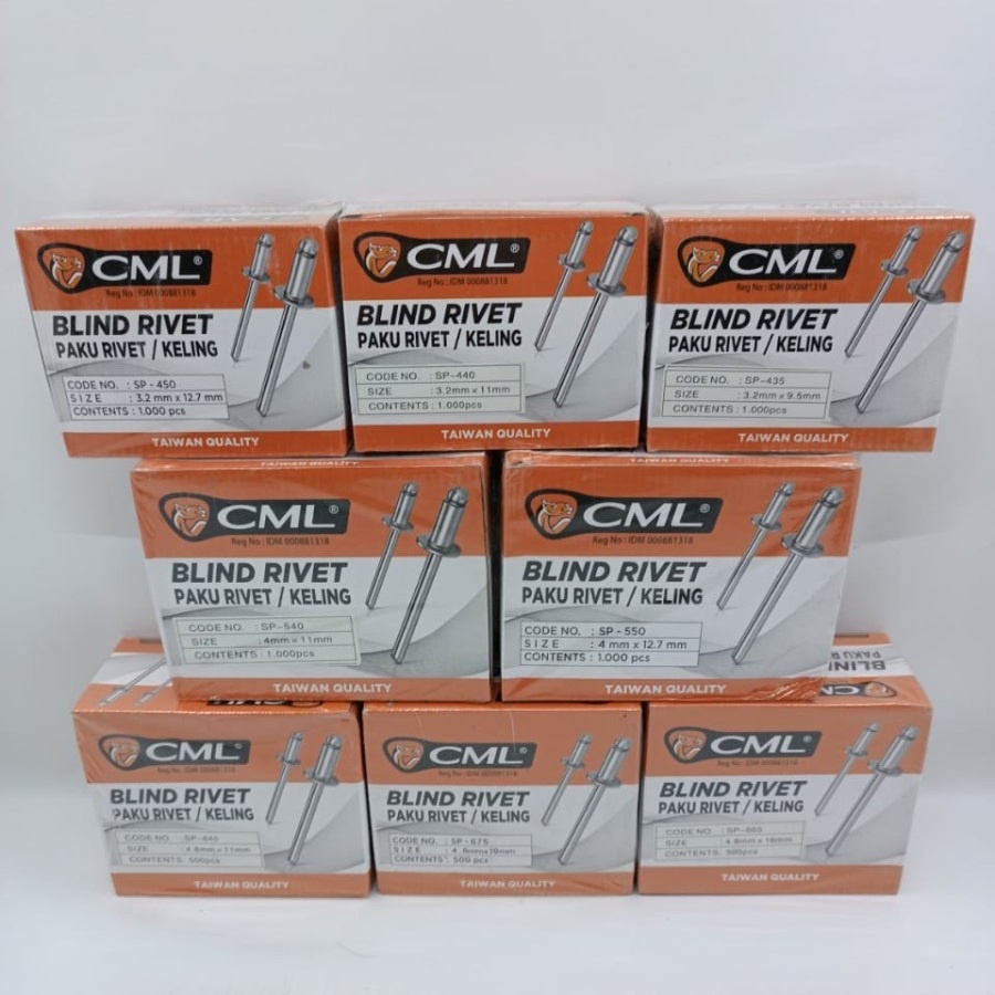Camel Blind Rivet Nails 435 440 450 540 550 640 665 Rivet Rivets ...