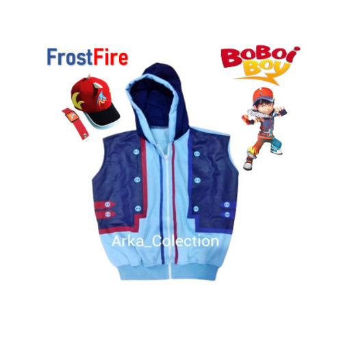 COD Available Boboiboy FrostFire Costume | Shopee Singapore