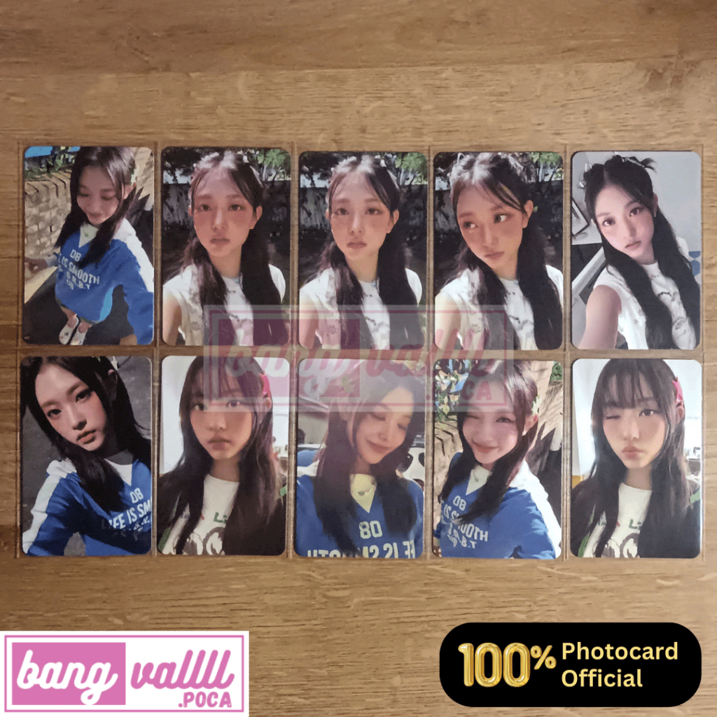 Photocard PC HAERIN NEWJEANS SEASON GREETING 2024 SG24 OFFICIAL ...