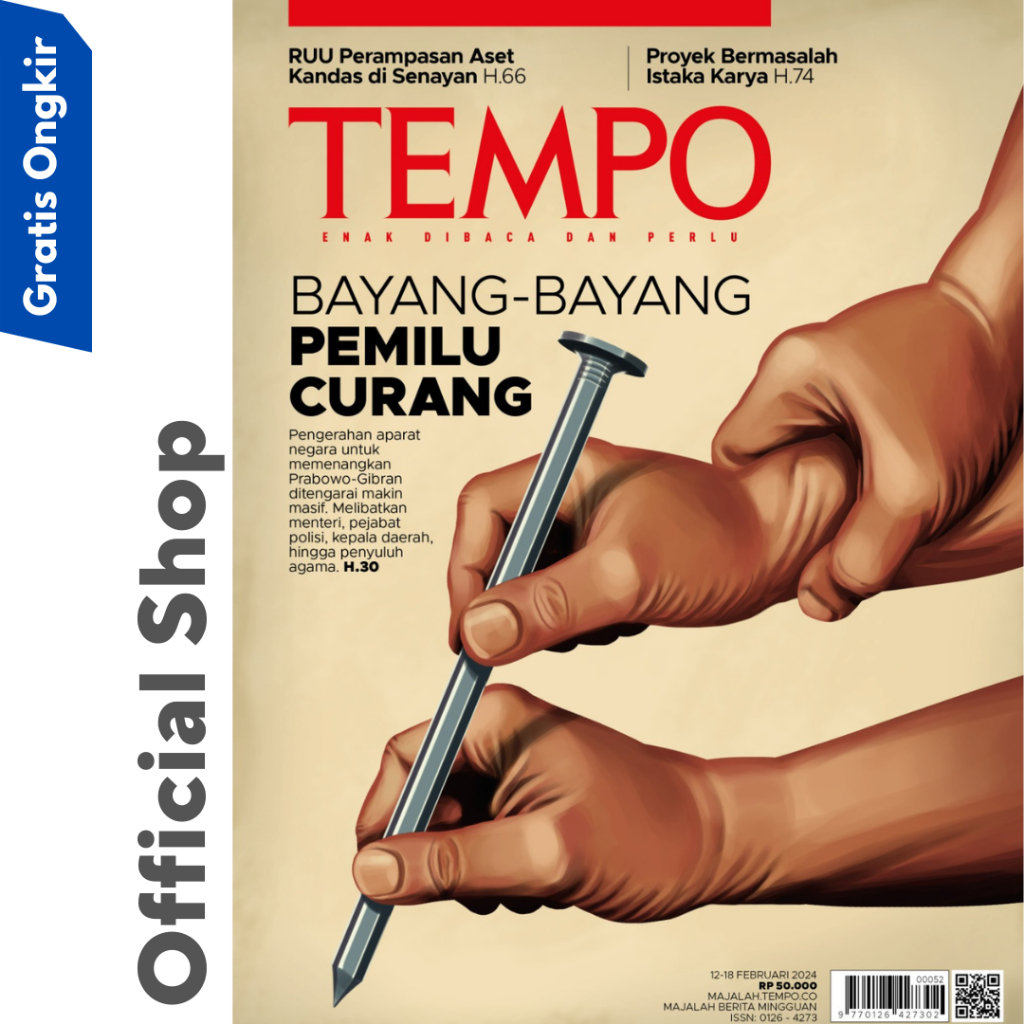 Tempo Magazine Ed 5252 Shadow Of Cheating Election Shadow (2024) | Shopee Singapore