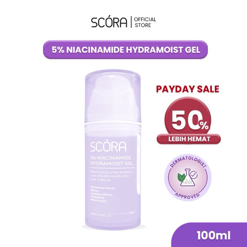 Scora 5% Niacinamide Hydramoist Gel 100ml Facial Moisturizer that ...