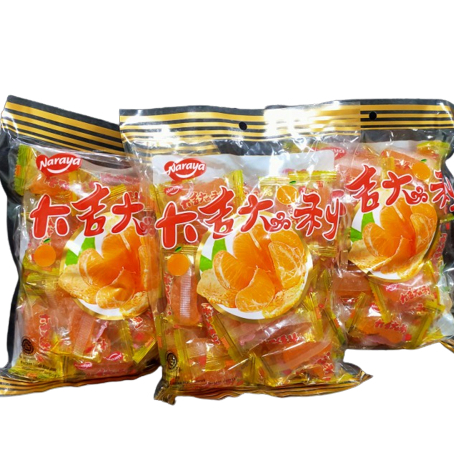Naraya Orange Candy/ Naraya Orange Jelly/Chinese Sweets Candy 500g ...