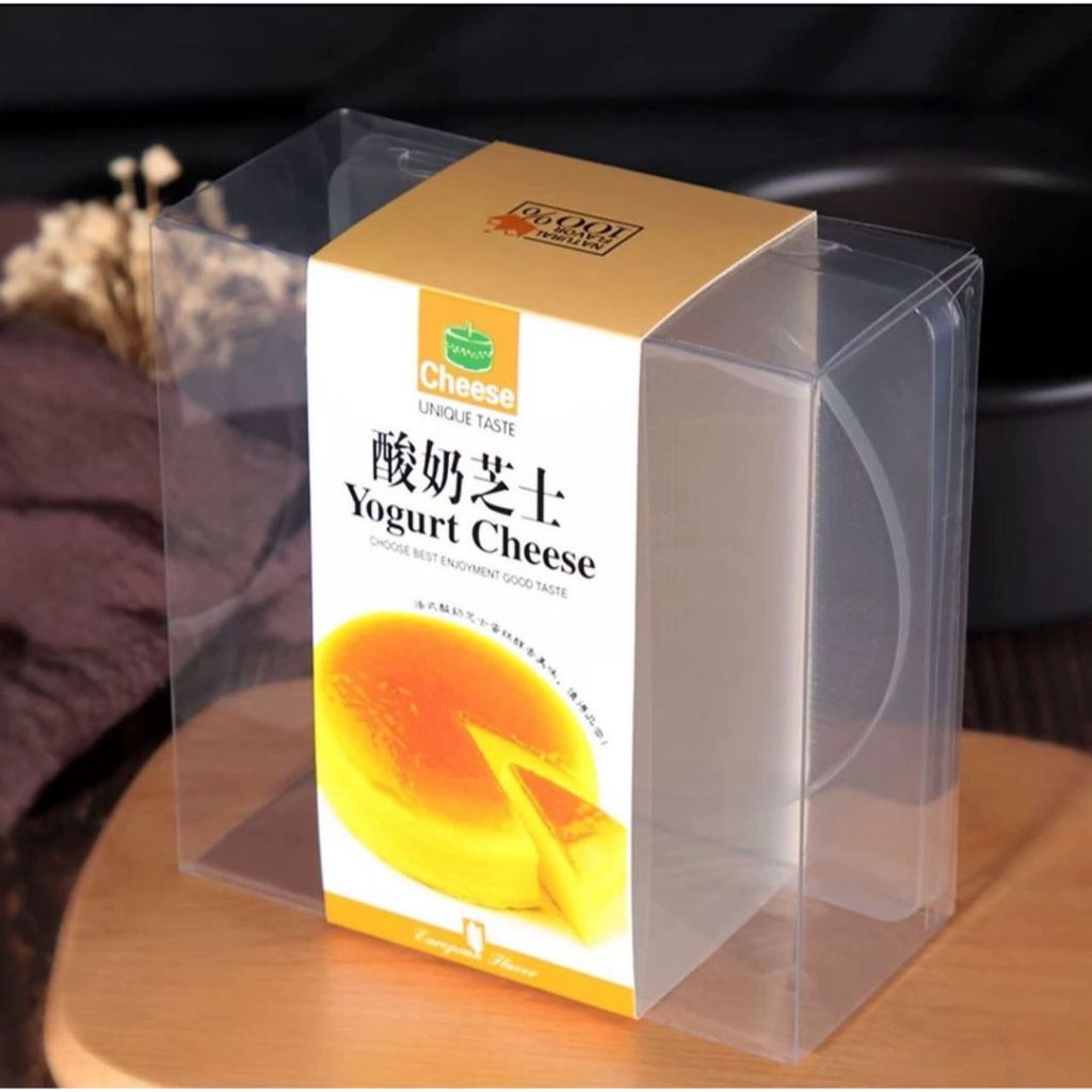 Transparent Mica Cheesecake Mica Cake Box/ Transparent Mica Box ...
