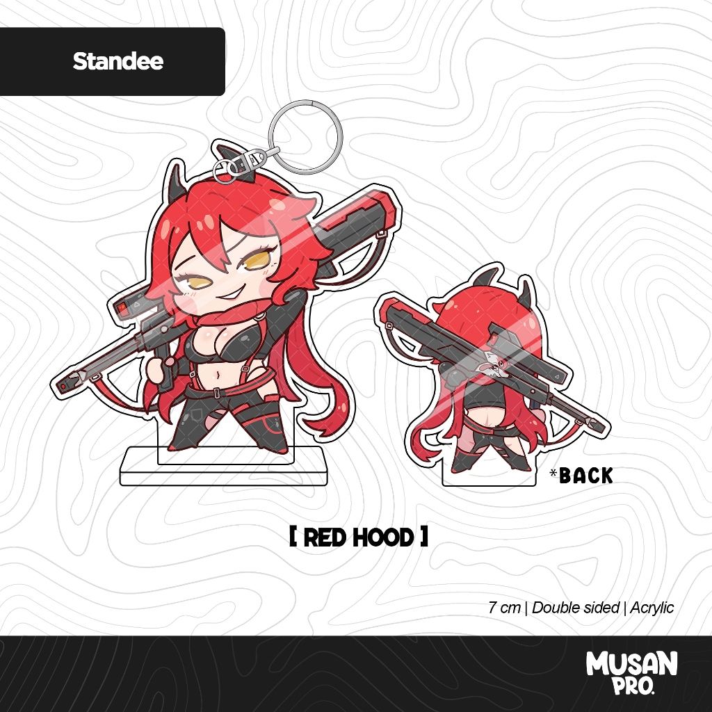 Standee NIKKE - Red Hood - Musan | Shopee Singapore