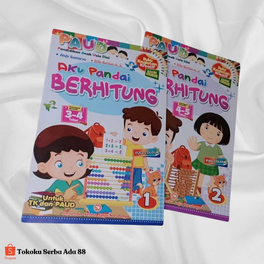 Learning Book I'm Good at Counting Volumes 1 – 2 Full Color for ...