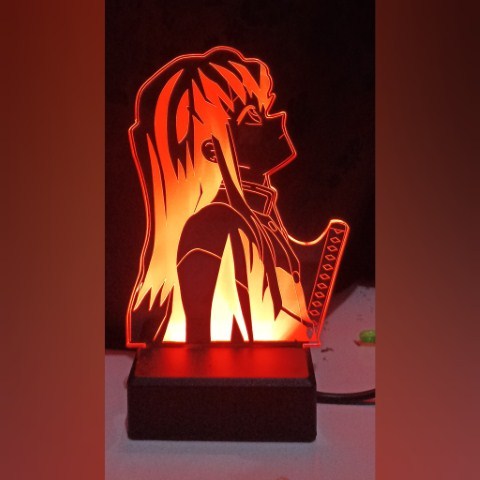 Tokito Muichiro Anime character acrylic decorative night lamp 1 ...