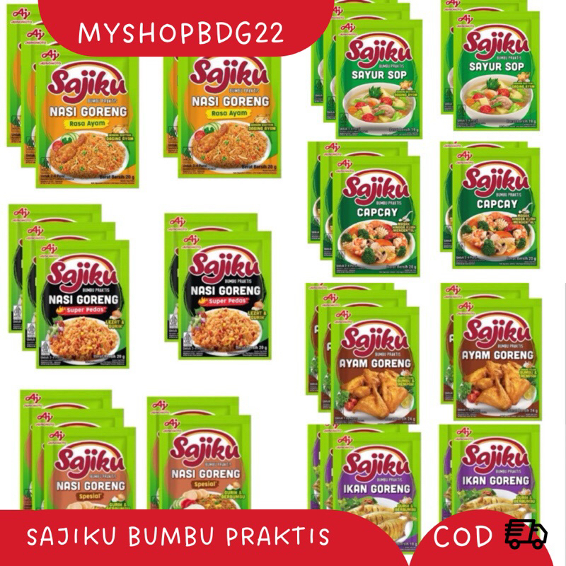 Sajiku Fried Rice Serving My Practical Seasoning SACHET | Shopee Singapore