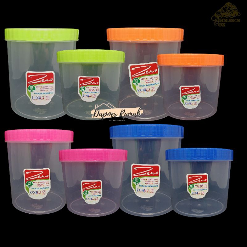 Golden OX 800ml 1300ml Thick Drat Plastic Jar (BPA FREE) | Shopee Singapore