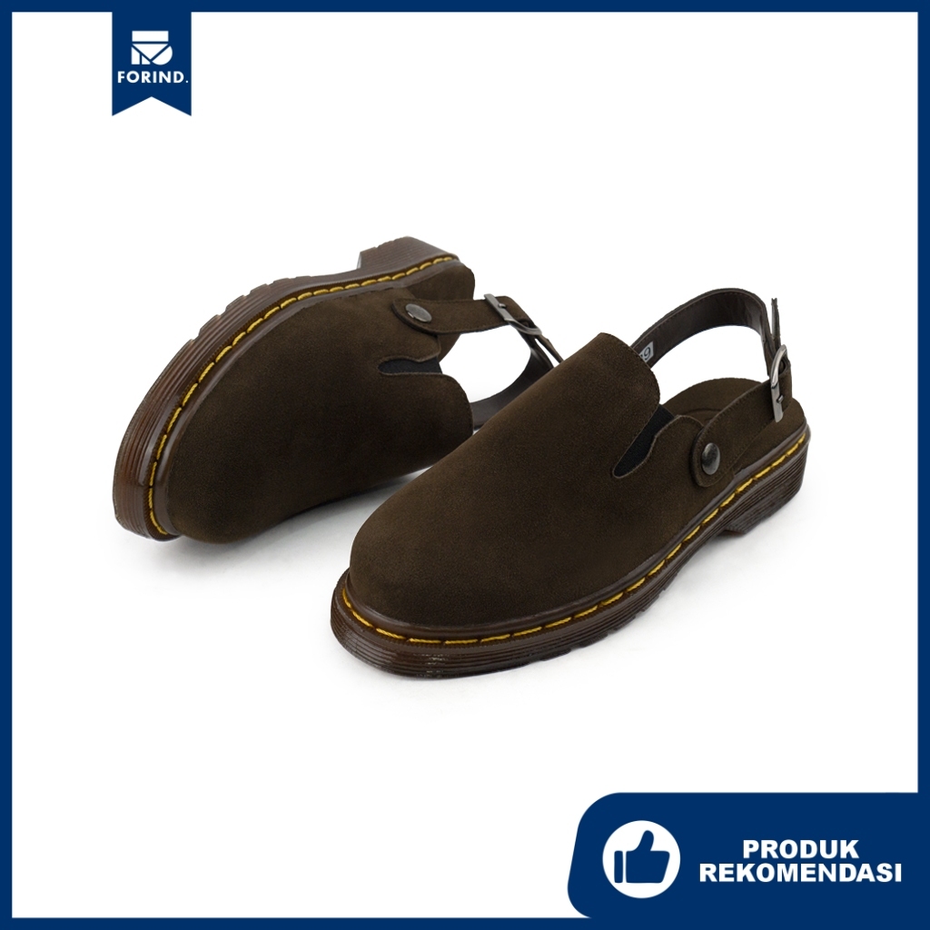 Sumeria Brown | 39-43 | Original Men's Docmart Sandals Dokmart Casual ...