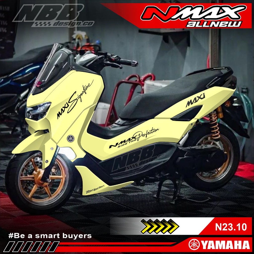 New Decal Sticker Yamaha Nmax New 2020 2021 2022 2023 Full Body ...