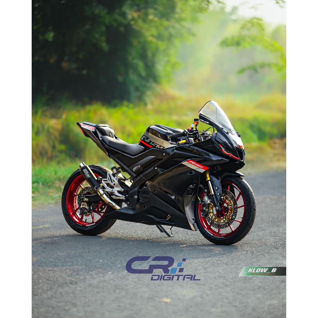 TRANSPARENT STRIPING R15 V2 / V3 / V4 NEW DESIGN NEW SIMPLE MODEL CAN ...