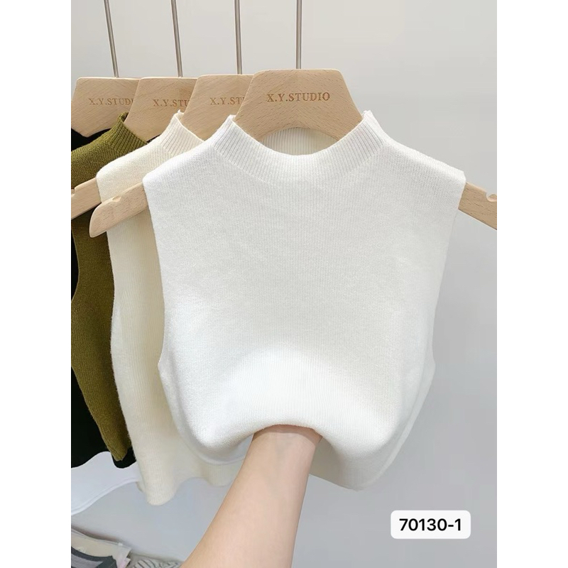 Knit Tanktop - Women's Knitted Tang top (T232) - Women's Sleeveless top ...