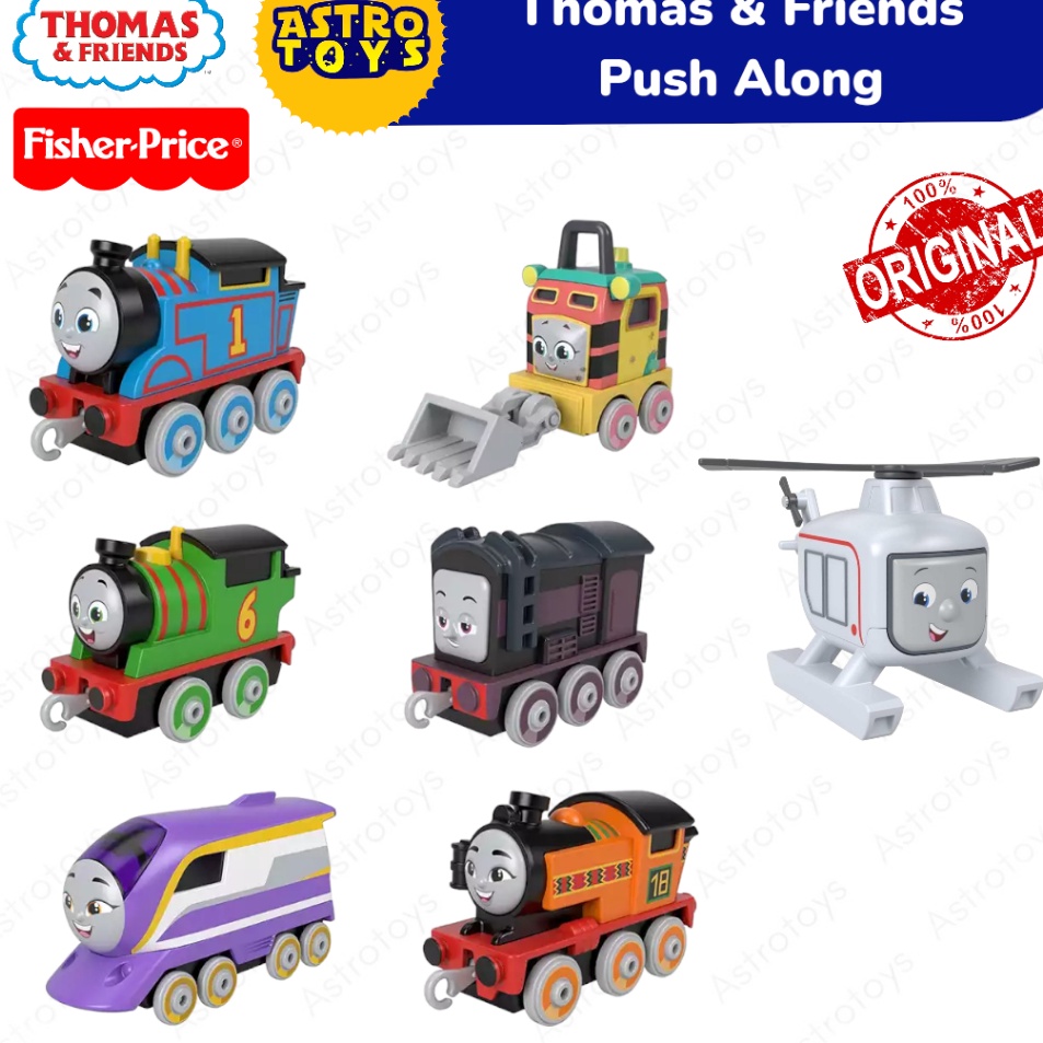 Fisher Price Toy Diecast Train Thomas and Friends Metal Engine Push ...