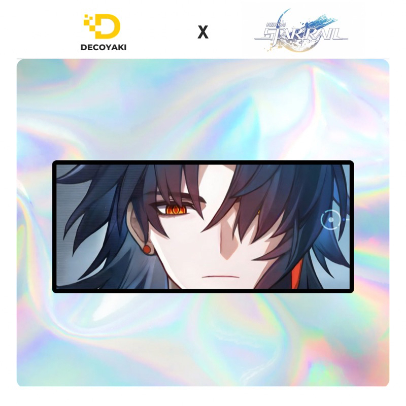 Honkai Star Rail Hologram Blade Slap Sticker, Honkai Star Rail Hologram ...