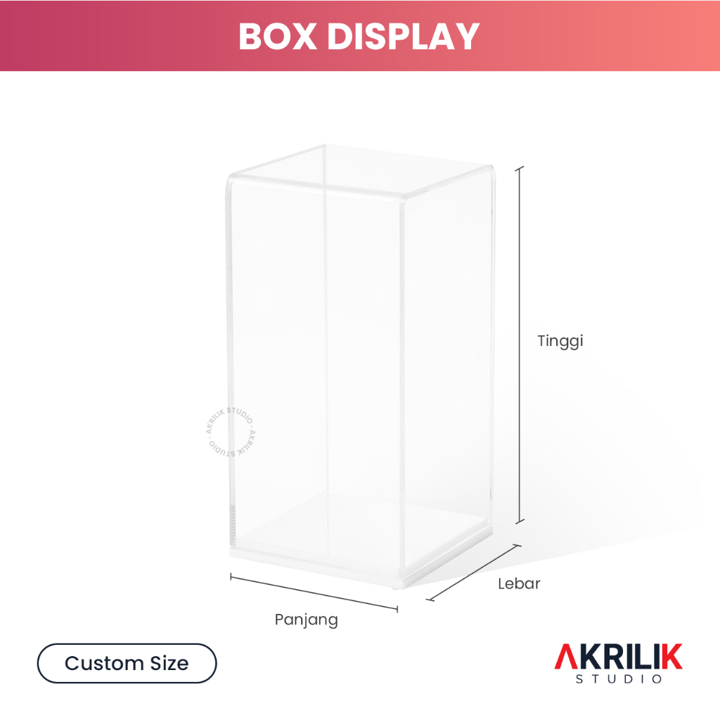 Custom Acrylic Display Box Organizer Acrylic Box Showcase Diecast ...