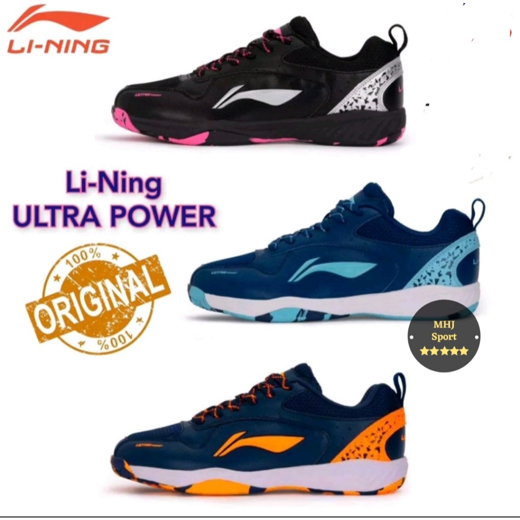 Lining Li-Ning Badminton Shoes Ultra Power | Shopee Singapore