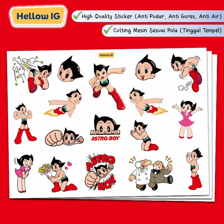 Sticker PACK | Sticker ASTRO BOY BOYS BOBOIBOY WATERPROOF WATERPROOF ...