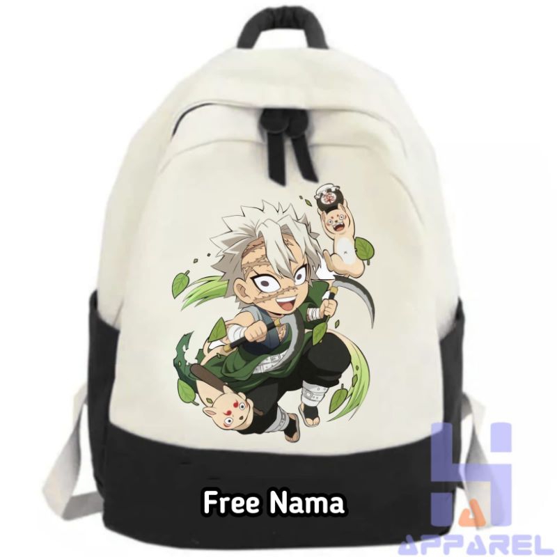 Sanemi SHINAZUGAWA DEMON SLAYER Children's Backpack | Shopee Singapore
