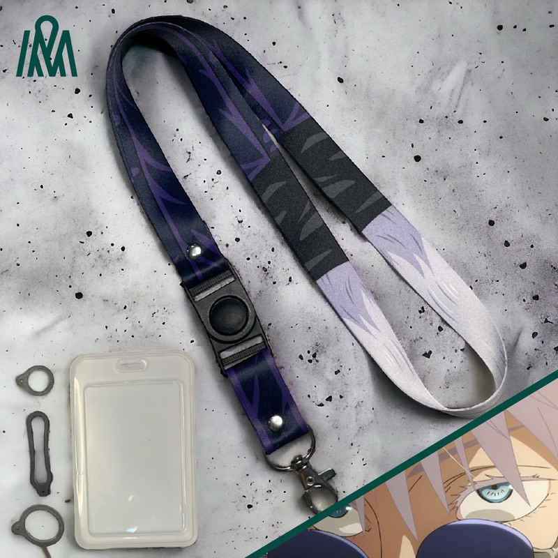 Lanyard GOJO SATORU Jujutsu Kaisen Anime Merchandise Strap ID Card ...