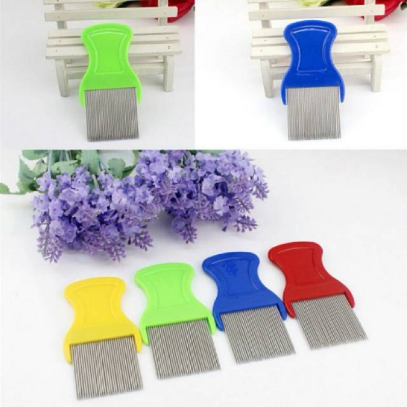 Dandruff Lice Cleaning Comb stainless steel Circuit Series | Shopee ...