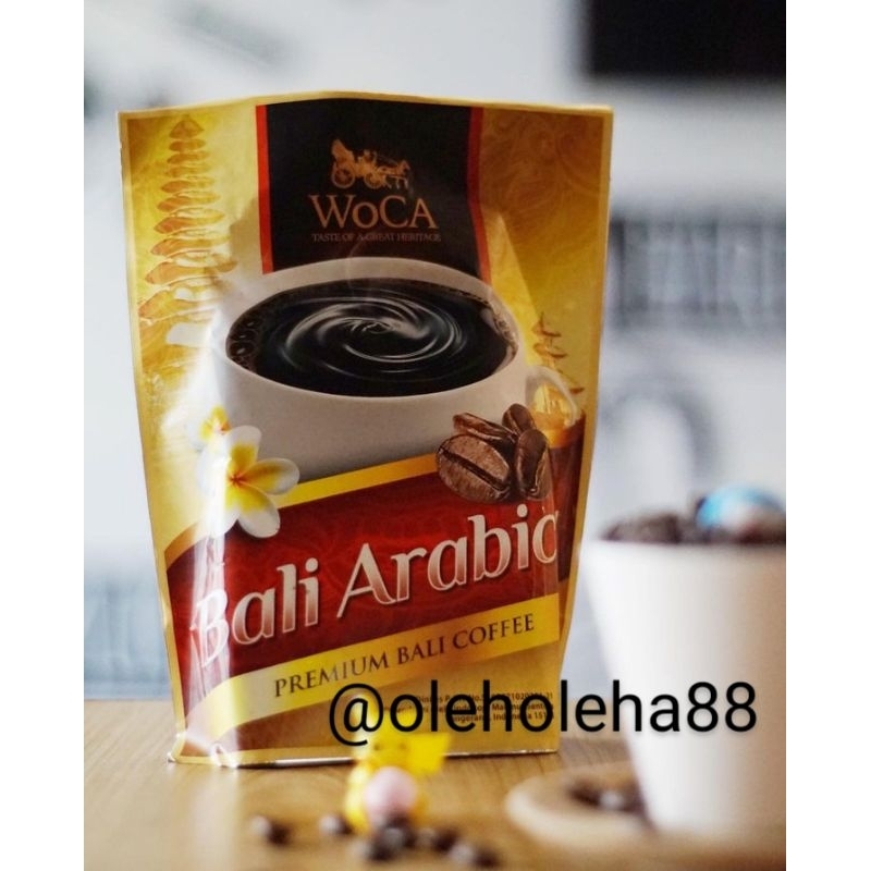 WOCA PREMIUM BALI ARABICA COFFEE POWDER 20 SACHETS HALAL | Shopee Singapore