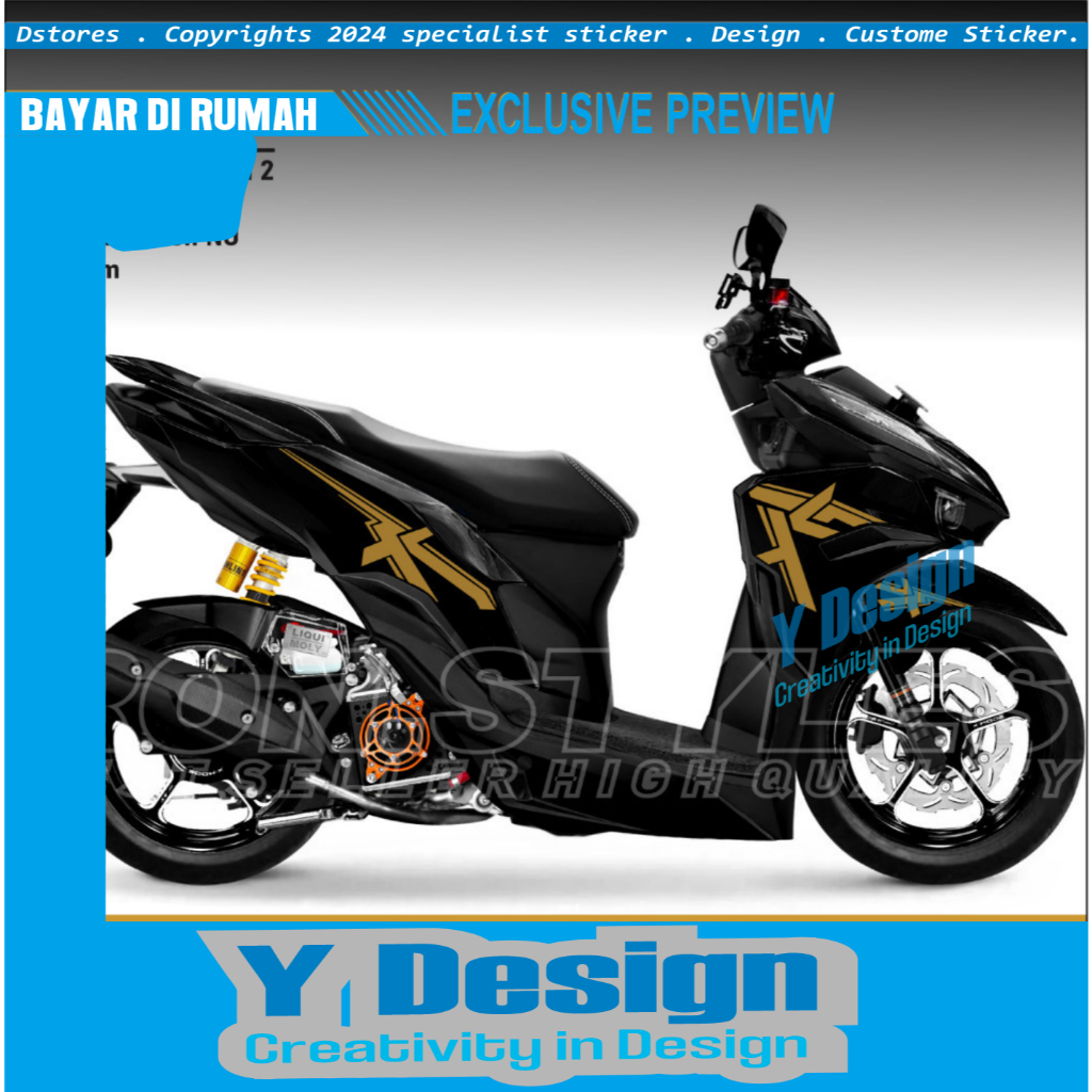 VARIO CUTTING STICKER STRIPING VARIATION VARIO NEW GEN 2 STRIPING VARIO ...