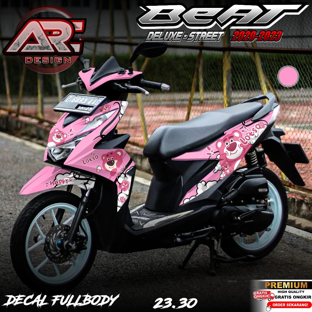 NEWEST Decal Sticker Honda Beat DELUXE STREET 2020 2021 2022 2023 Full ...