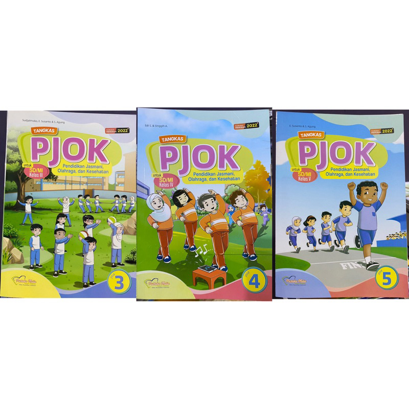 Original TANGKAS PJOK For Elementary School Class 1 2 3 4 5 6 ...
