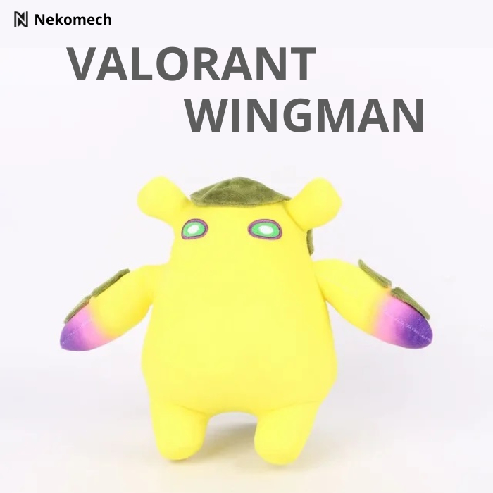Valorant Wingman Gekko Plush Toy By Nekomech | Shopee Singapore