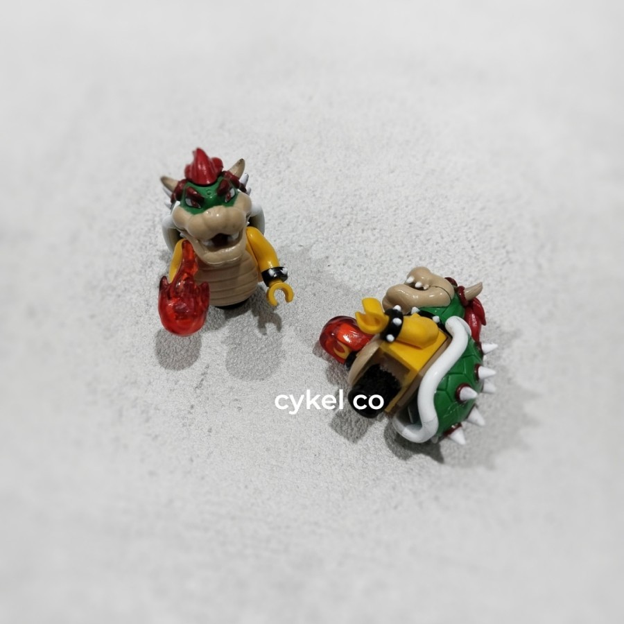 Presta schrader tire valve bowser super mario dragon evil koopa cooper ...