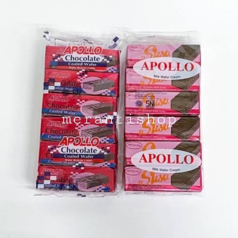 Apollo Chocolate/COATED Wafer/PACK 12'S X 12GR/BISCUIT MALAYSIA/BISCUIT ...