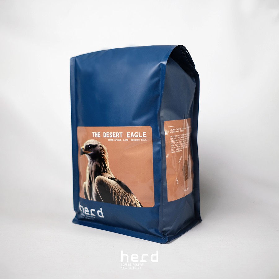 The Eagle Espresso Roast Coffee Beans 1 KG Specialty Arabica Herd ...