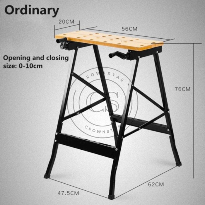 KAYU Woodworking Desk Portable Work Bench Craftsman's Work Desk Wood ...