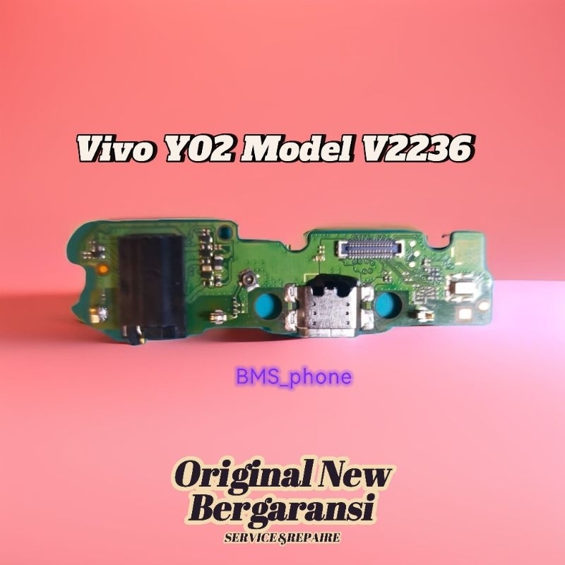 Vivo Y02 Model V2236 Original Mic Casing Connector Board Casing ...