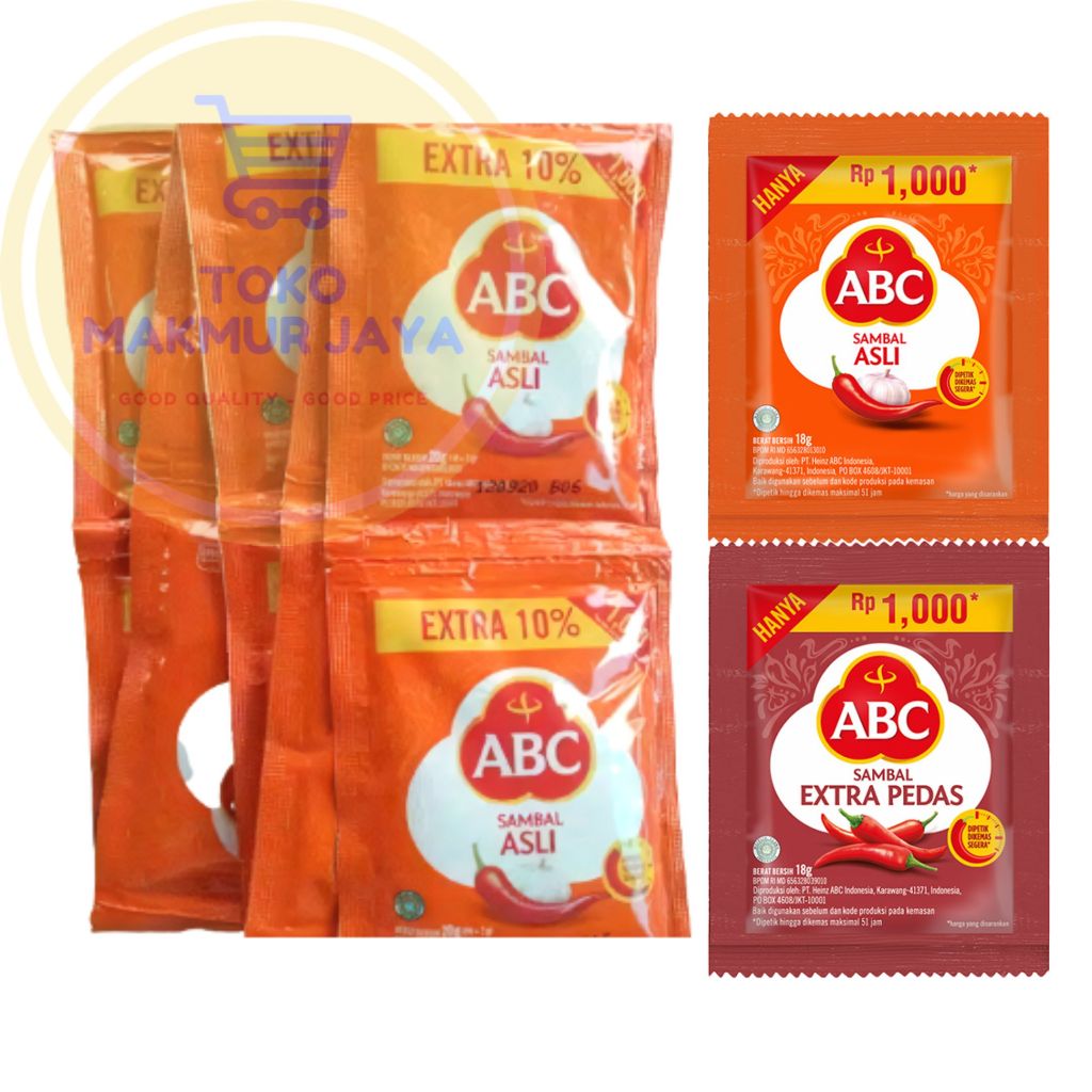 Abc WIDE SAMBAL SACHET PACK | 10pcs | Shopee Singapore