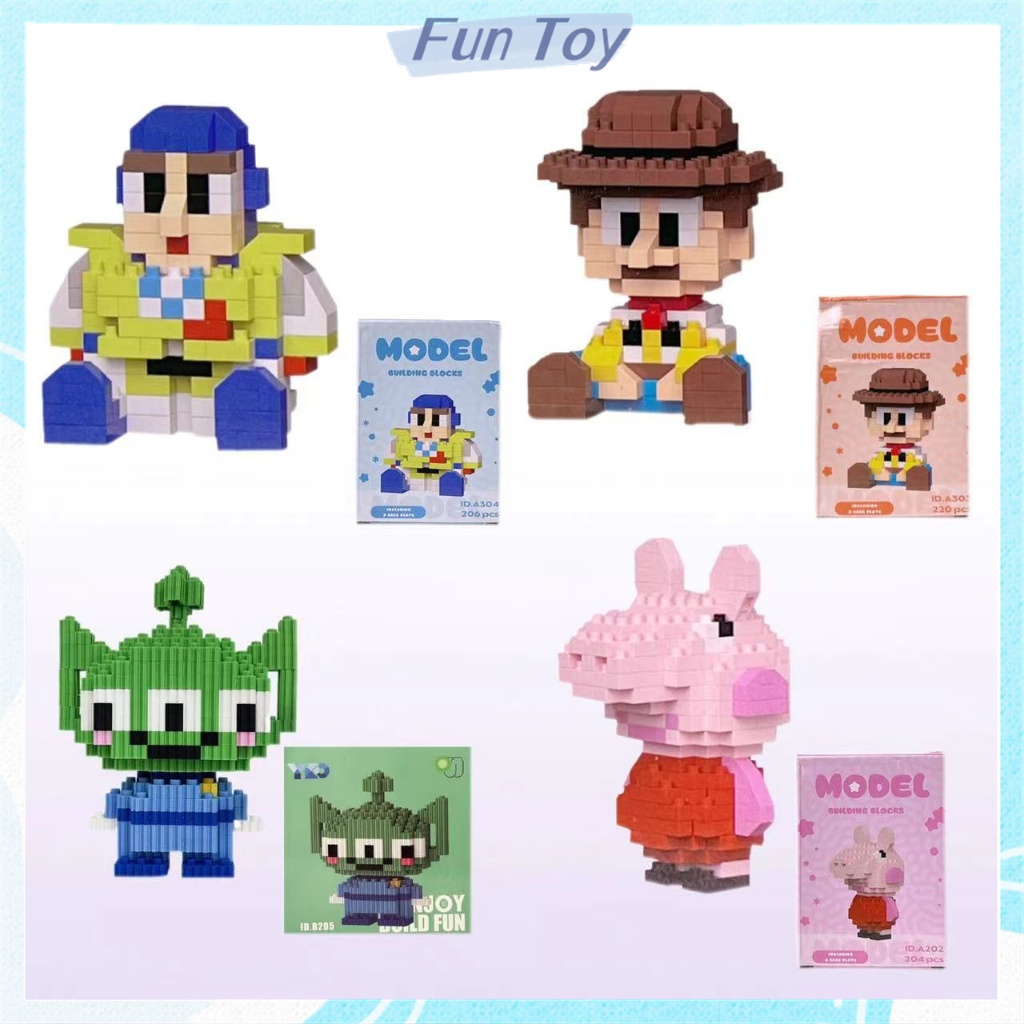 Toy Story Building Block Nano Mini Blocks Buzz Lightyear DIY Blocks ...