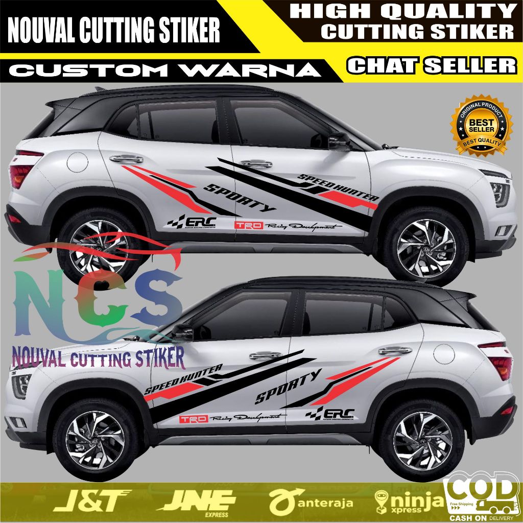 NEW Creta Car Sticker Striping Hyundai Creta Car Sticker | Shopee Singapore
