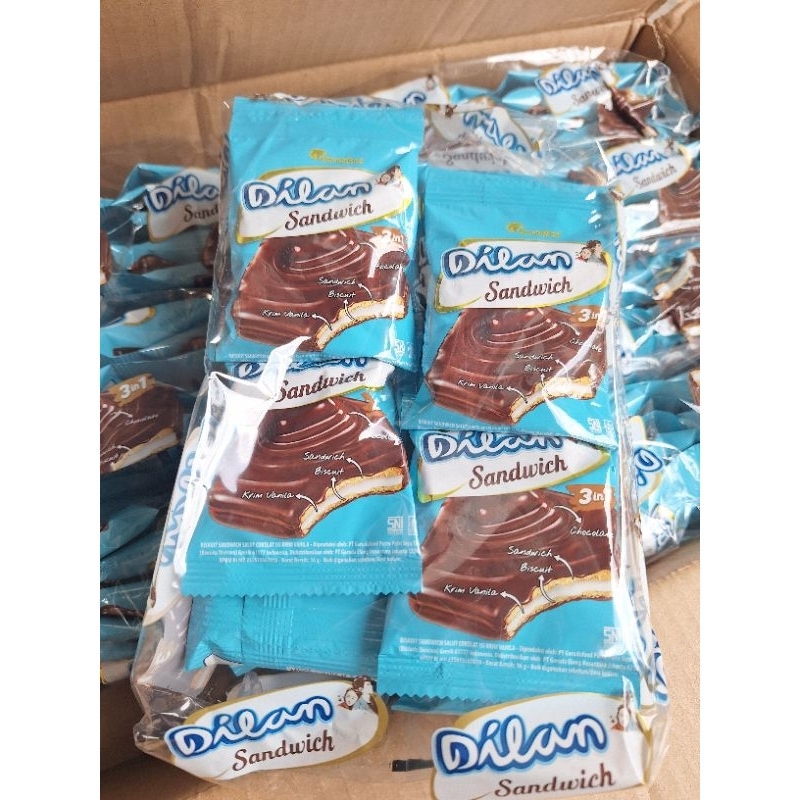 Dilan Chocolate Sandwich (1pack Contains 16pcs) | Shopee Singapore