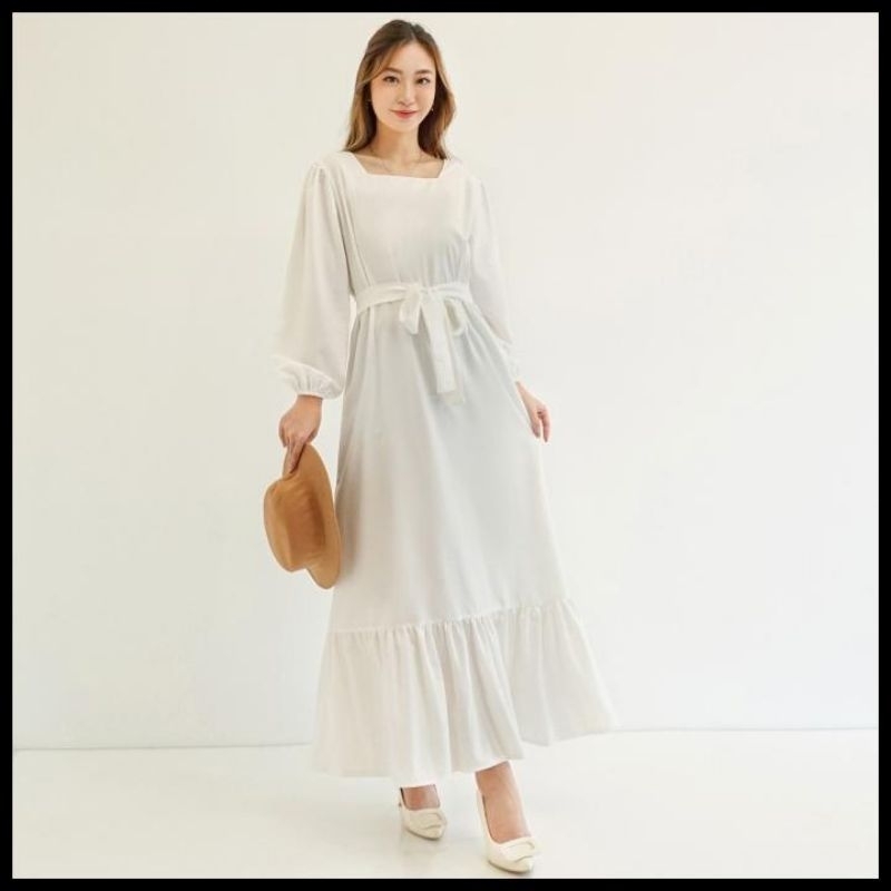 Hea VINTAGE KOREAN SIMPLE ELEGANT DRESS - Noona Store Tasik | Shopee ...