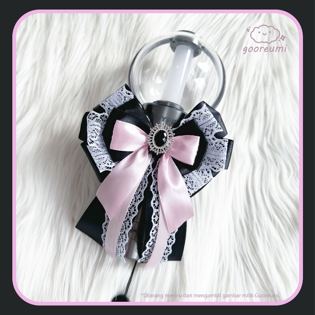 Coquette Lightstick Ribbon | Lightstick Deco Ribbon [Seventeen/Enhypen ...