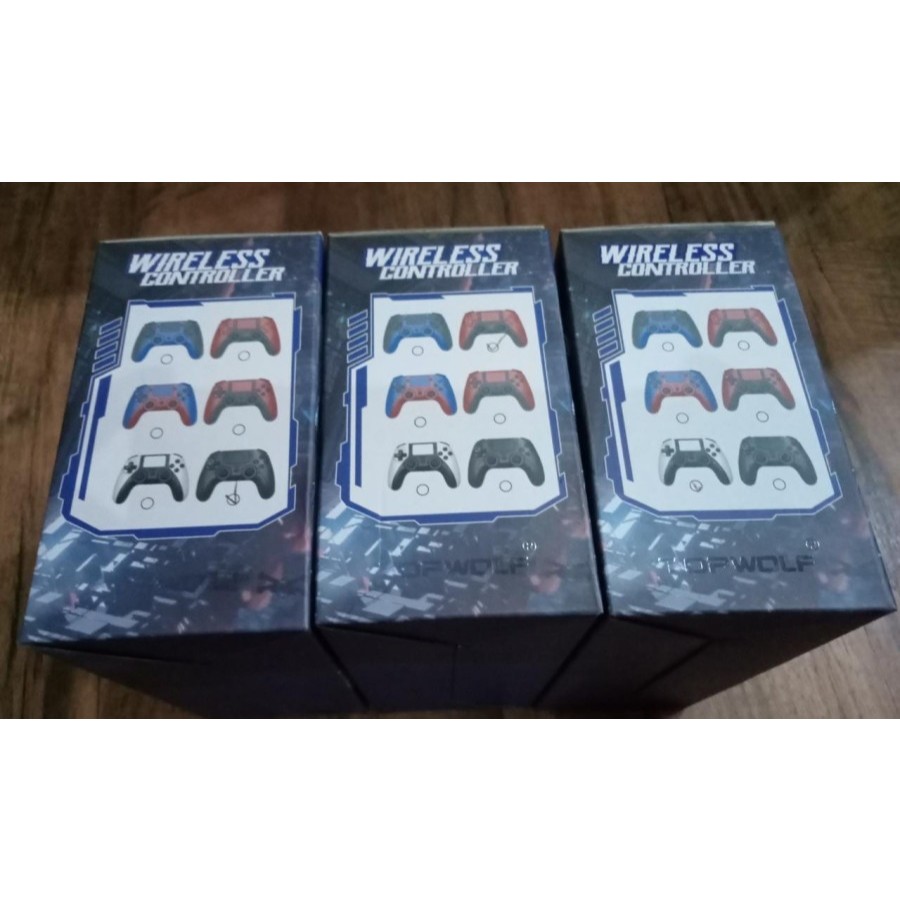 TOPWOLF DUALSENSE DS5 WIRELESS CONTROLLER PS5 & 2.4G Receiver | Shopee ...