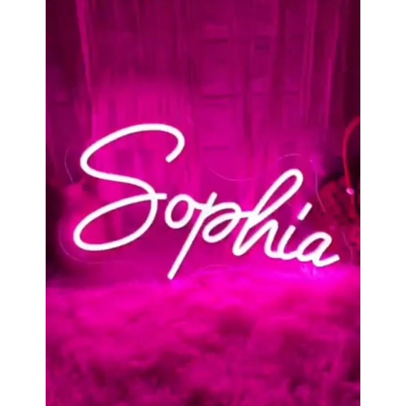 Savings Package 3-10 Custom Letters Neon Flex Name Lights Custom Name ...