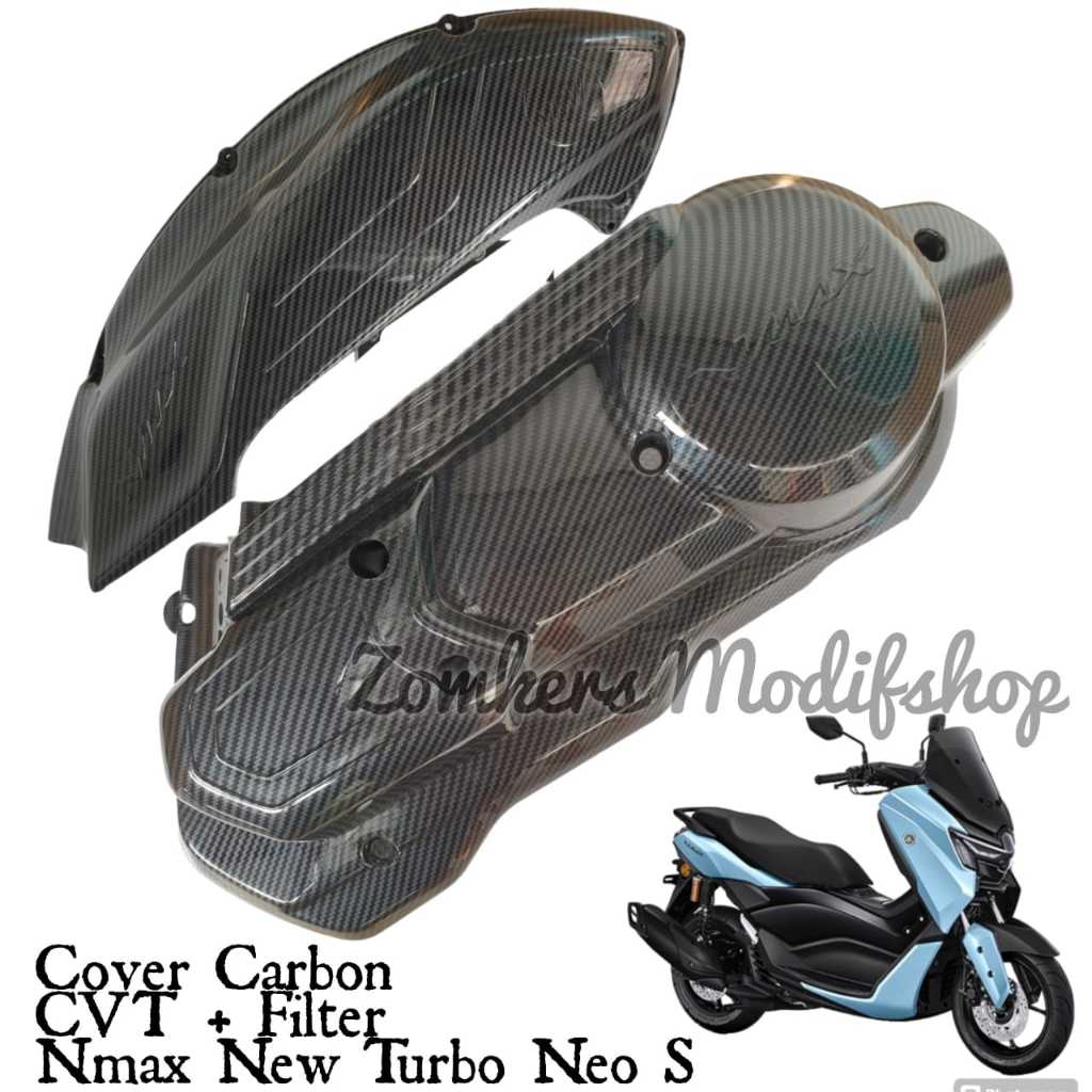 Zoro Cover CVT+Filter Carbon Nmax Turbo Tech Max Neo S 2024 Water ...