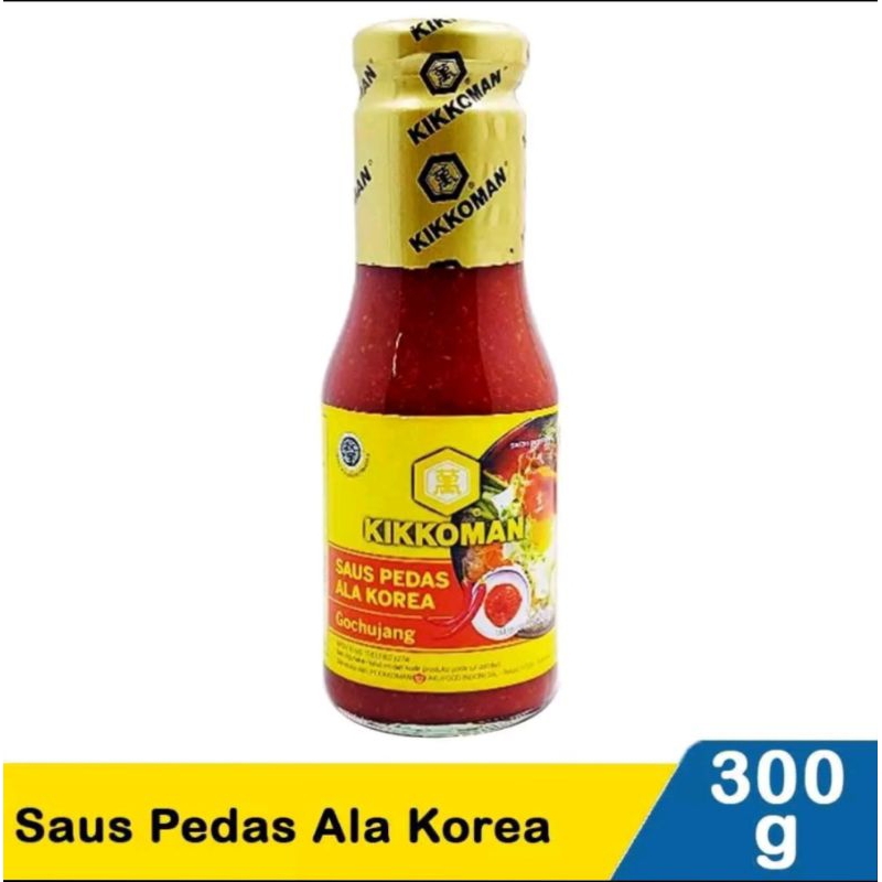 Kikkoman halal gochujang sauce 300 grams/saos gochujang | Shopee Singapore