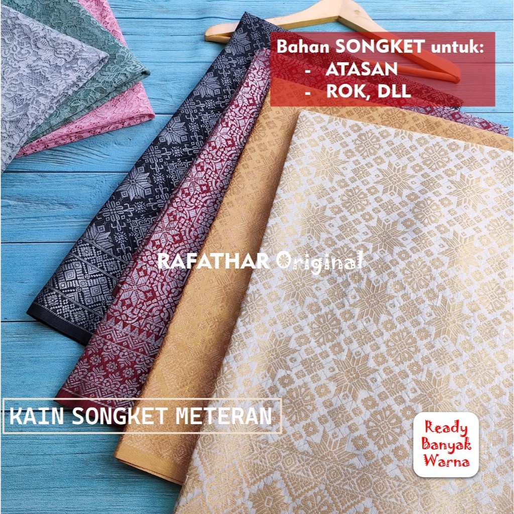 Songket PALEMBANG SONGKET Fabric Meter SONGKET Fabric Meter Will ...