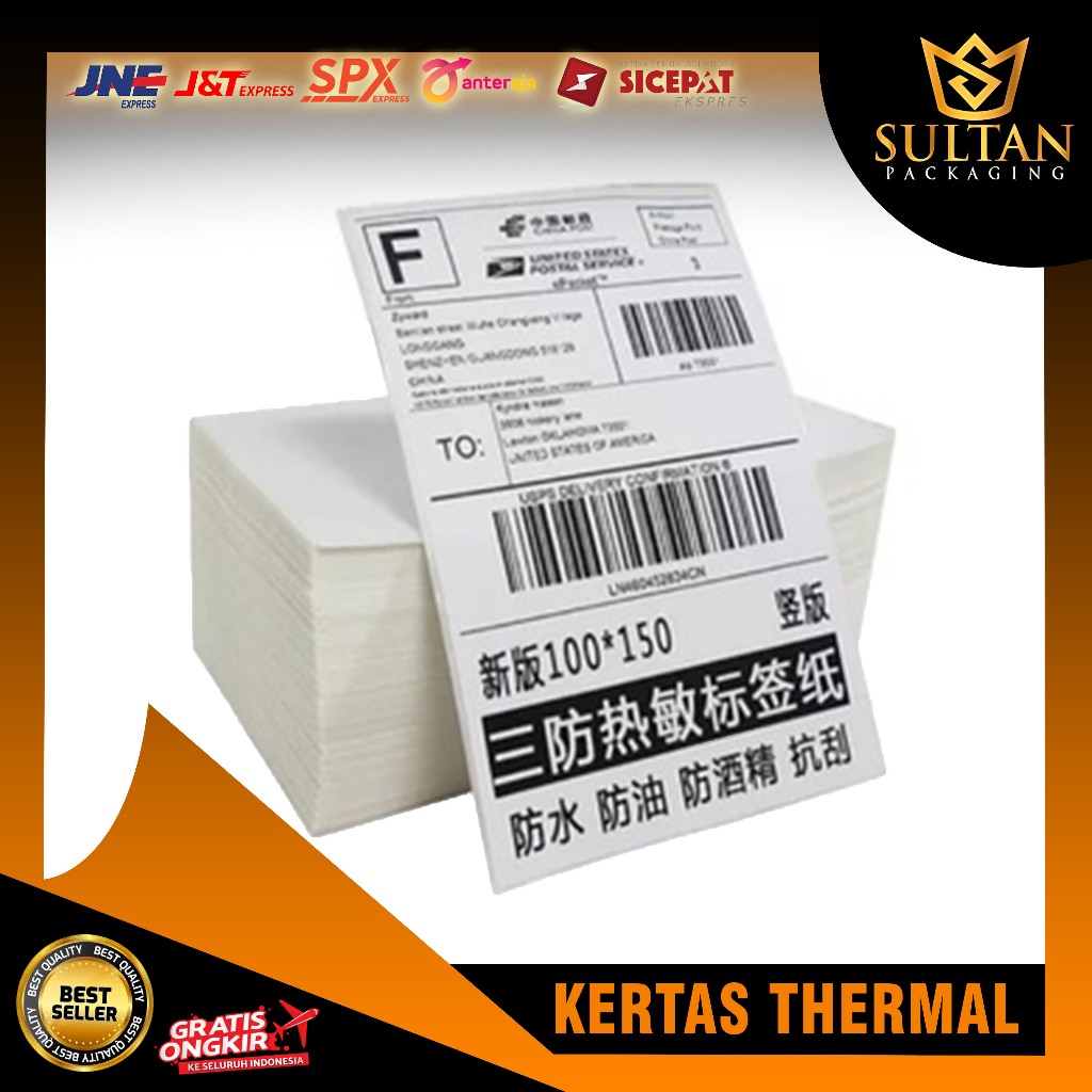 Folding Model Label Paper Contents 500 sheets Thermal Label Paper ...