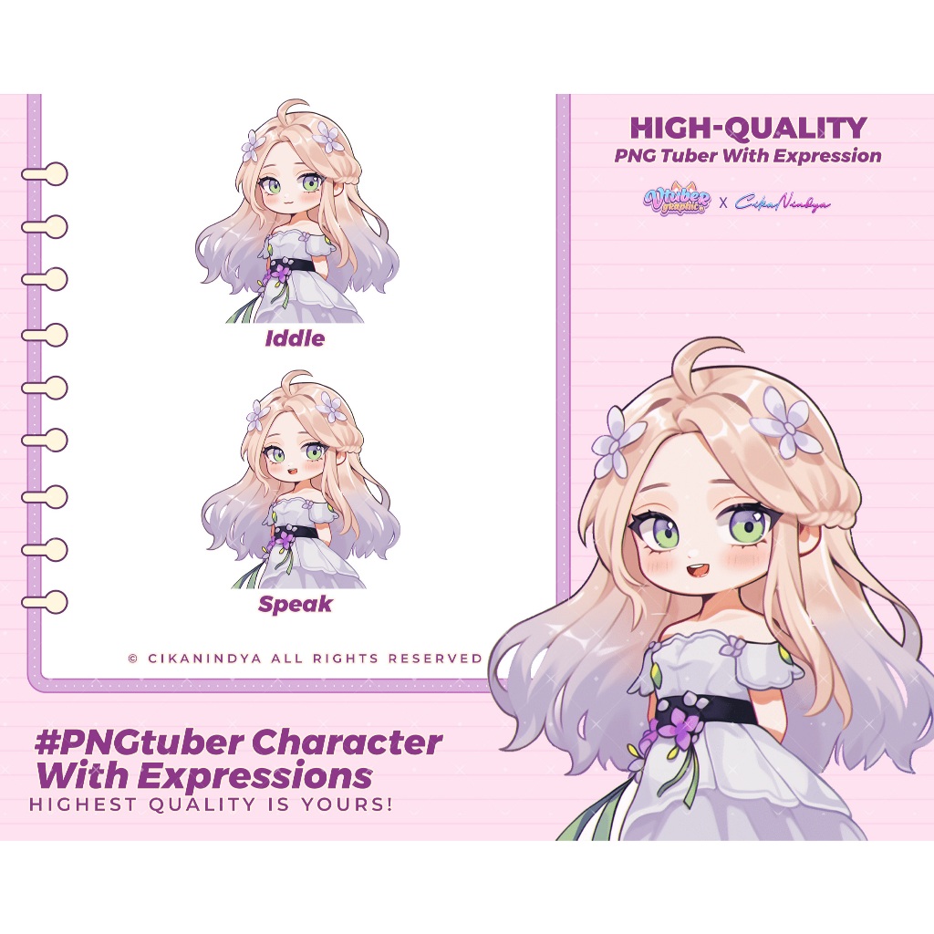 Exclusive PNG Tuber For An Unforgettable Streaming Experience, Cute ...