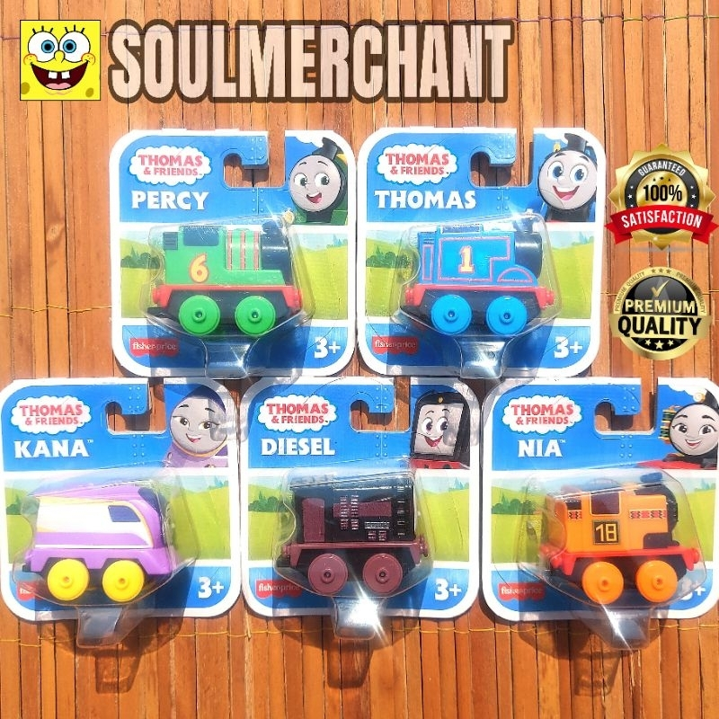 Thomas & Friends Plastic Engine Nia Kana Diesel Percy Original Fisher ...